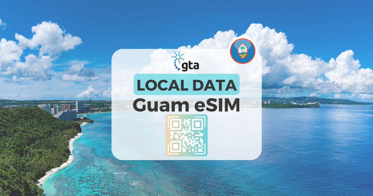 【Guam eSIM】Guam eSIM with Unlimited 4G/LTE Local Data + Callings & SMS