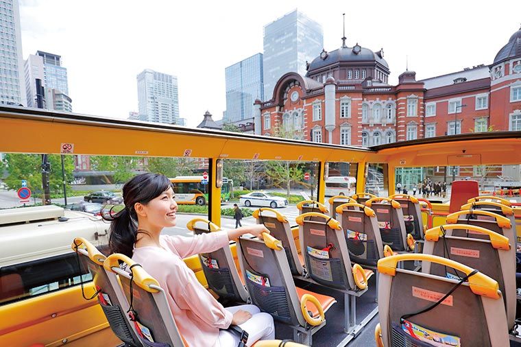 【Double-Decker Open-Top Bus】 TOKYO Panorama Drive (Rainbow Bridge & Ginza)