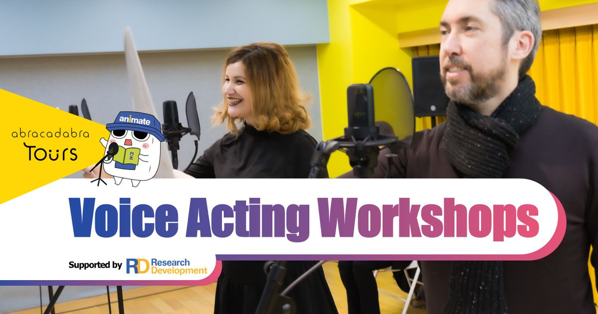 Japanese Voice Acting Workshop for English Speakers // Presented by ...