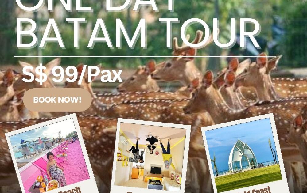 One Day Batam (SIC) Tour - Deer Park & The Illusion + Visit Pink Beach
